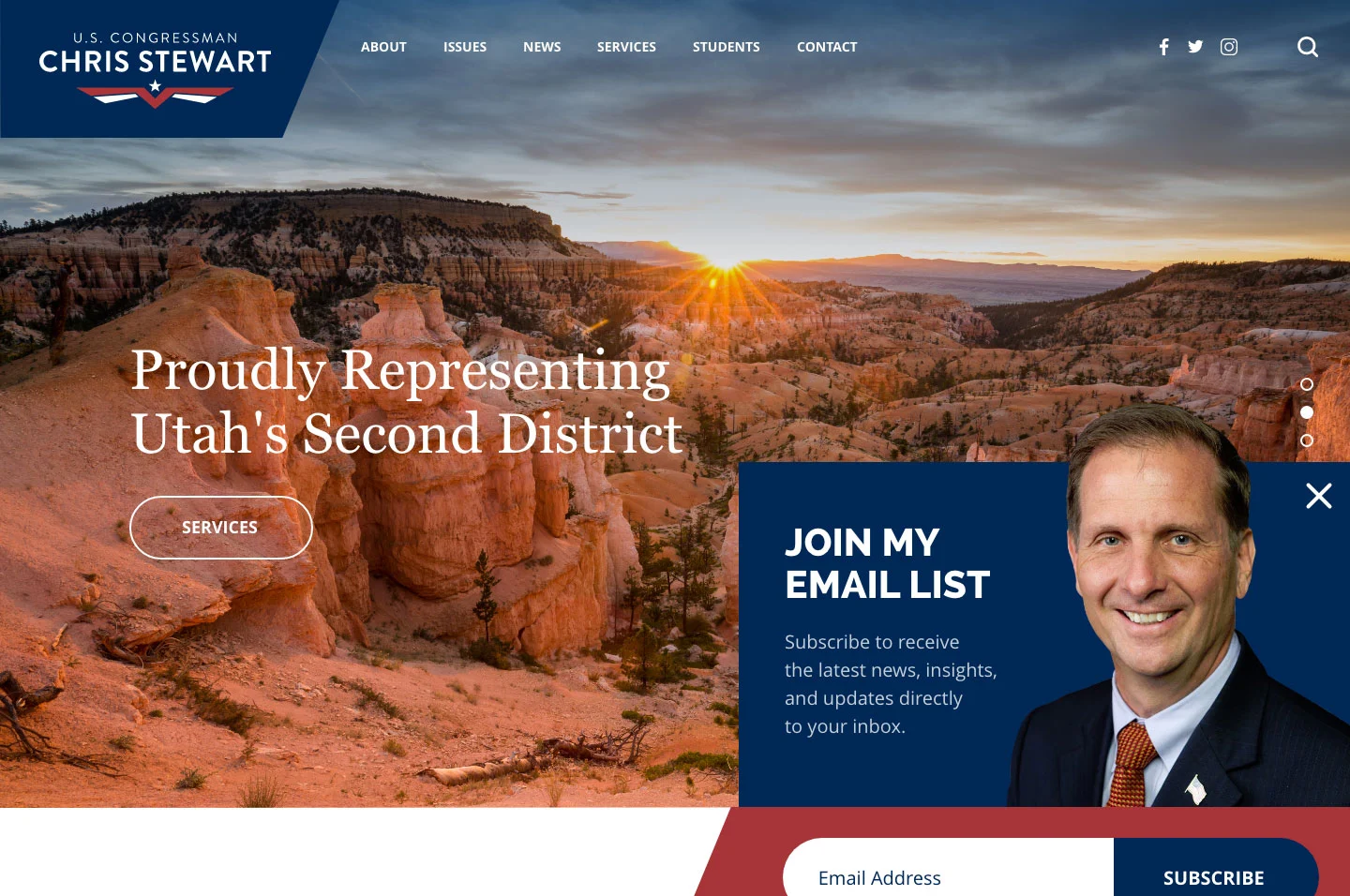 Rep. Chris Stewart | Fireside